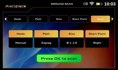 Phoenix 3D Ground Scanner & Metal Detector with New Scan Technology